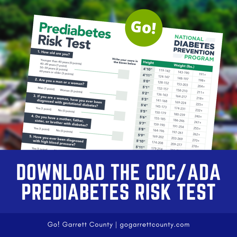 Know Your Risk – It’s Diabetes Awareness Month | Go! Garrett County