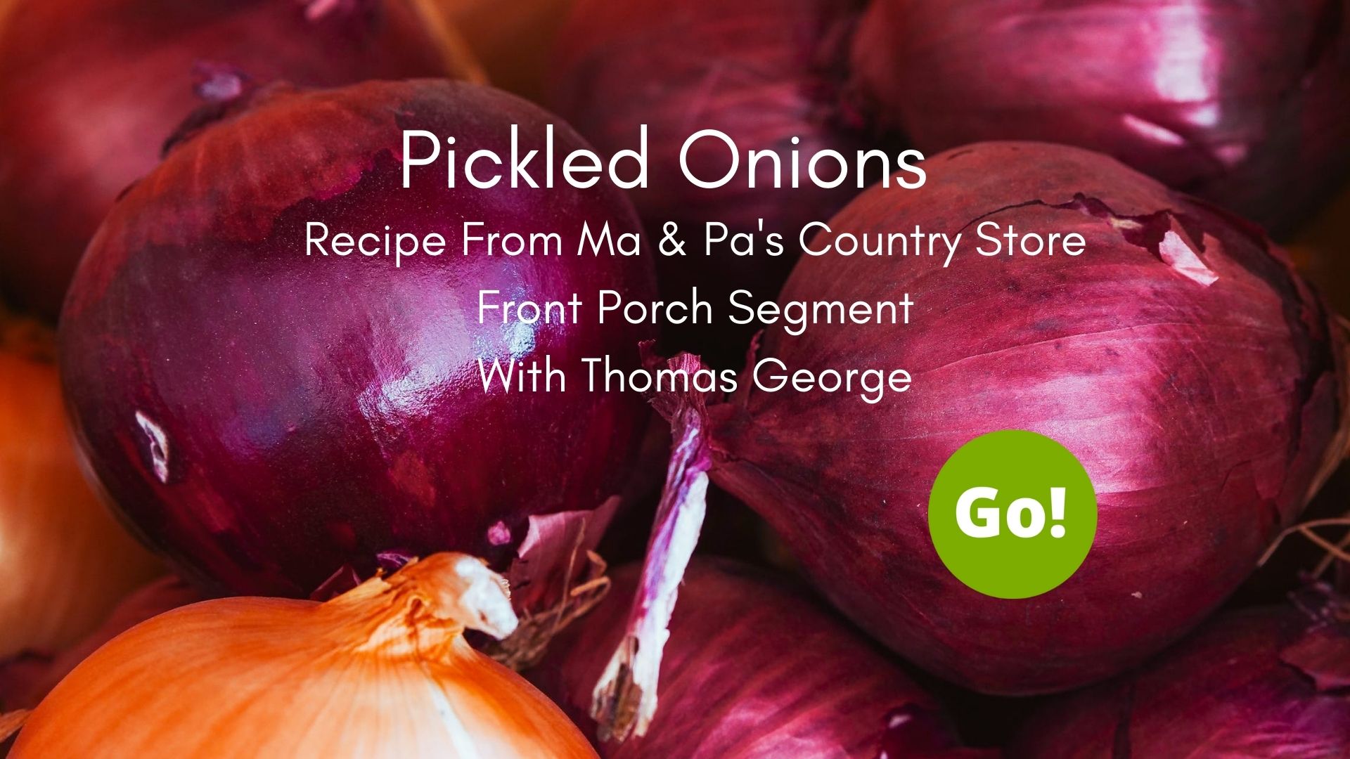 Pickled Onions Recipe - +3 Prize Points - Go! Garrett County
