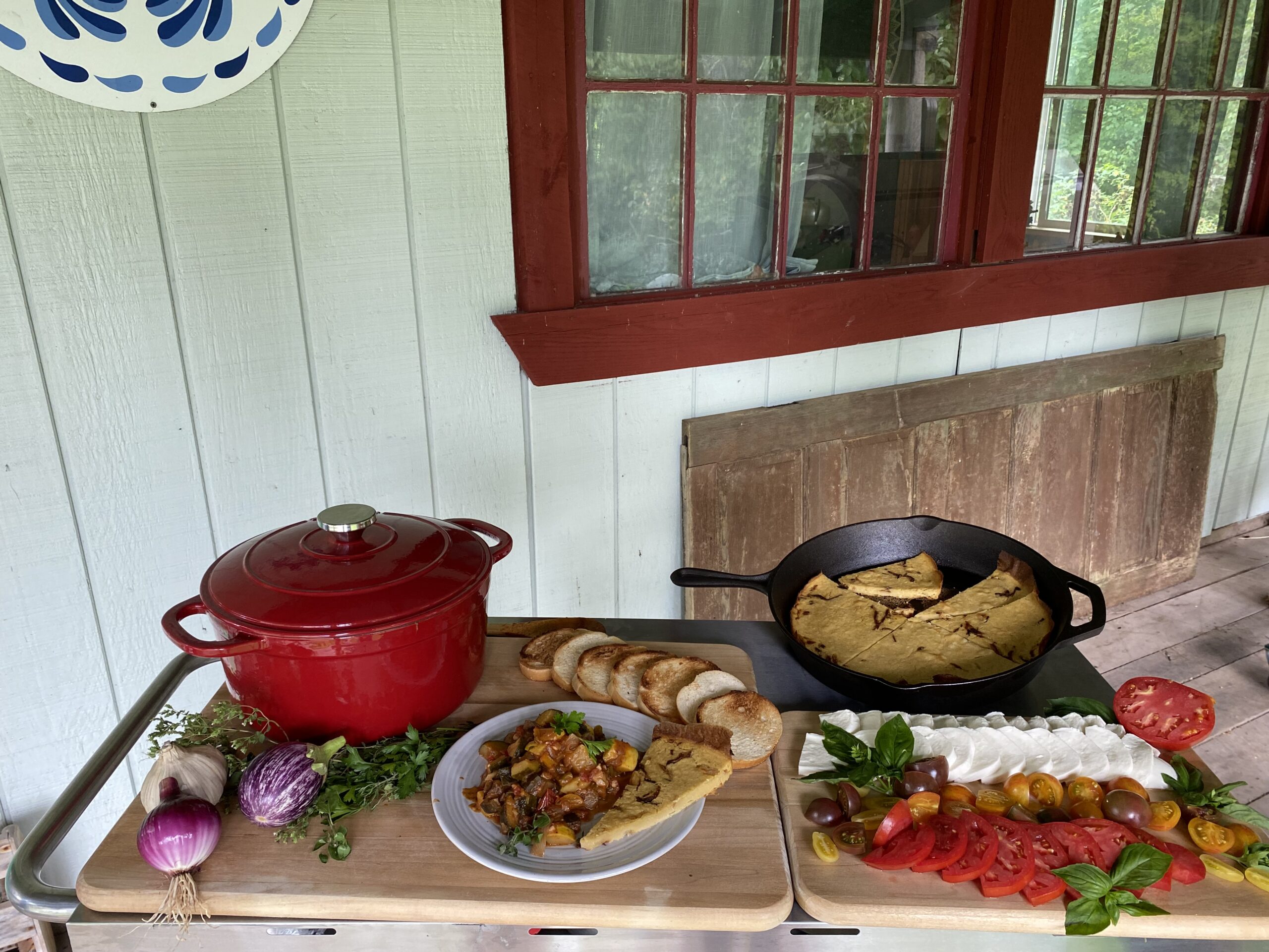 Caprese Salad Made @ Backbone Food Farm - +3 Prize Points - Go! Garrett ...