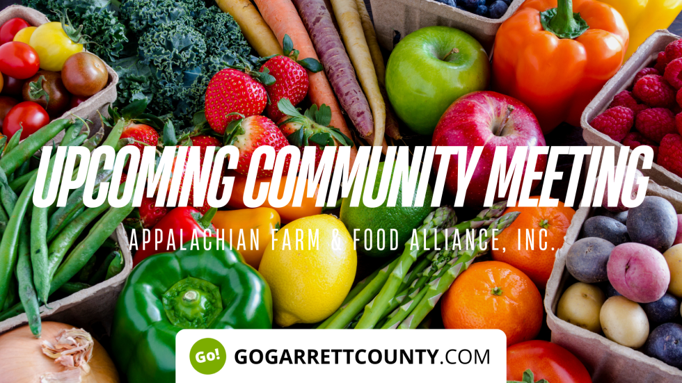 Upcoming Community Meeting – Appalachian Farm & Food Alliance, Inc. – A ...